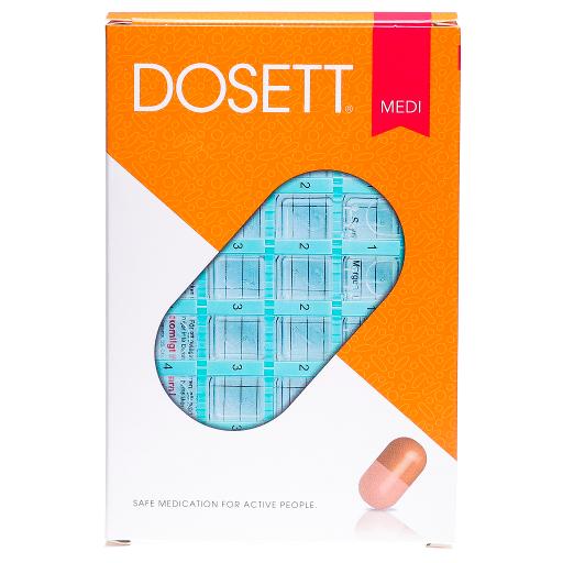 Dosett Midi cassette dosage F, semainier | abilis.ch
