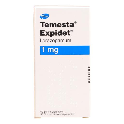 Temesta Expidet cpr orodisp 1 mg 50 pce