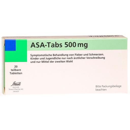 Asa-Tabs, lors de fièvre, douleurs ou inflammation | abilis.ch