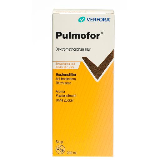 Pulmofor sirop toux sans sucre flacon 200 ml