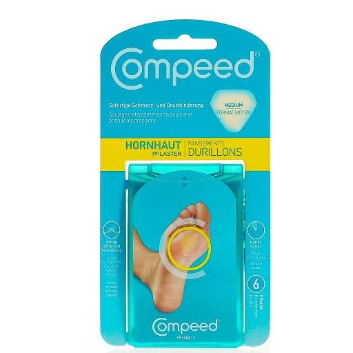 Compeed Pansement durillons moyen 6 pces, pour soigner les durillons ...
