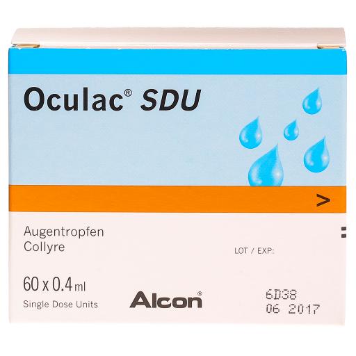 Oculac SDU, larmes artificielles pour œil sec | abilis.ch