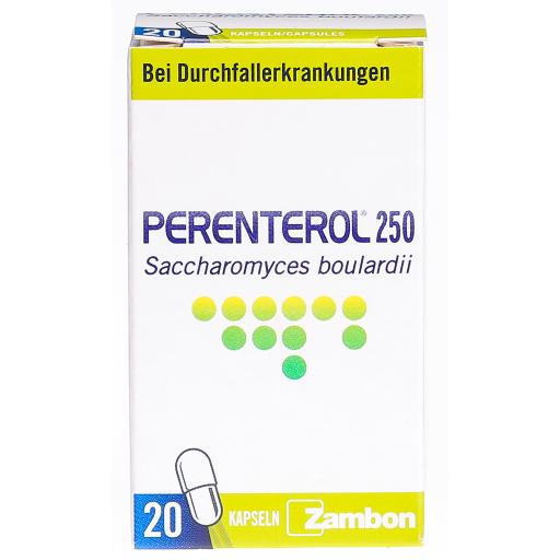 Perenterol capsules 250 mg 20 pièces | abilis.ch