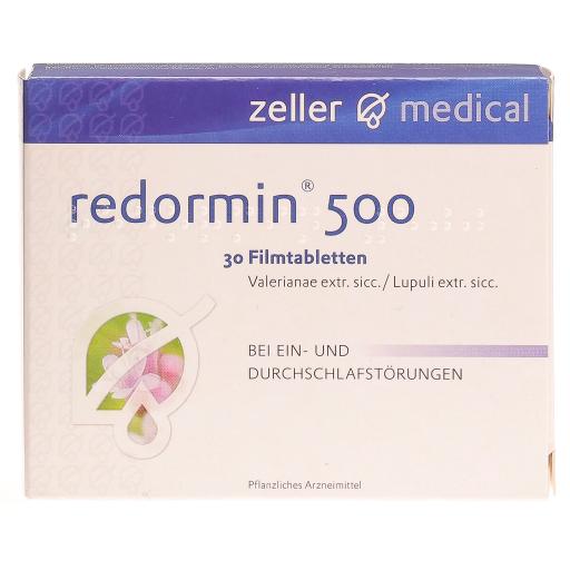 Redormin comprimés pelliculés 500 mg 30 pièces | abilis.ch