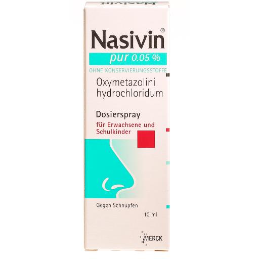 Nasivine pur spray doseur 0.05 % 10 ml | abilis.ch