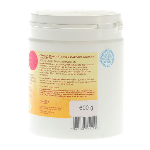 Erbasit sels minéraux poudre aux plantes boîte 600 g | abilis.ch