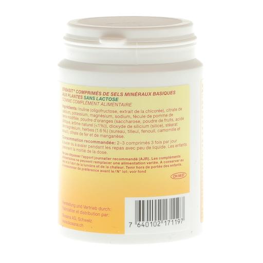 Erbasit sels minéraux comprimés sansans lactose boîte 300 pièces ...
