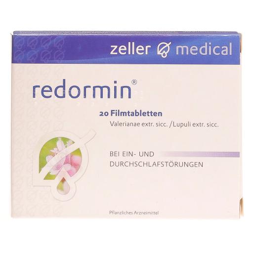 Redormin comprimés pelliculés 250 mg 20 pièces | abilis.ch