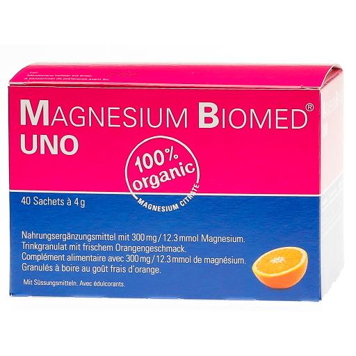 Magnesium Biomed Uno, 100 % biologique | abilis.ch