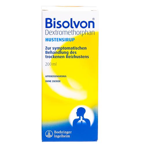 Bisolvon Dextromethorphan sirop 10 mg/5ml 200 ml