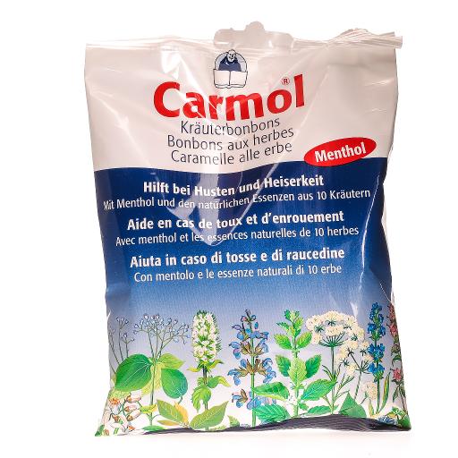 Carmol bonbons aux herbes, toux et enrouement | abilis.ch
