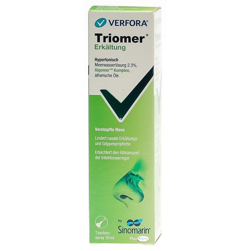 Triomer refroidissement Sinomarin, eau de mer 2.3%, complexe Algomer, huiles essentielles ...