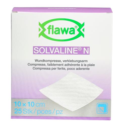 Flawa Solvaline N compresse 10x10cm stérile 25 pièces | abilis.ch