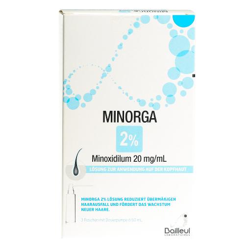 Minorga 2 %, chute excessive des cheveux | abilis.ch