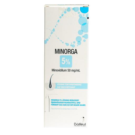 Minorga 5 %, chute excessive des cheveux | abilis.ch