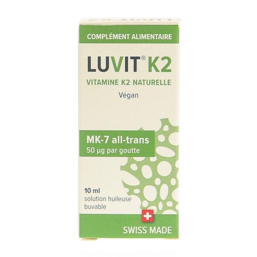 Luvit K2 Vitamine naturelle, végan | abilis.ch