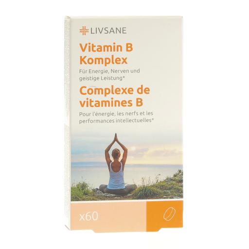 Livsane vitamine B complexe, énergie, nerfs et performances. | abilis.ch