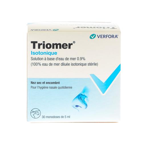 Triomer solution isotonique, hygiène du nez | abilis.ch