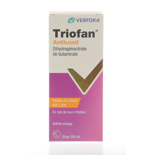 Triofan Antitussif, calme la toux irritative | abilis.ch