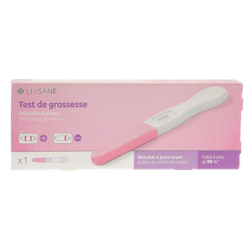 Livsane Test de grossesse, simple et rapide | abilis.ch