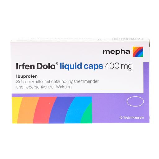 Irfen Dolo liquid, lors de douleurs ou fièvre | abilis.ch